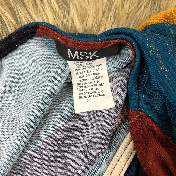 MSK | Dresses | Msk Long Sleeve Dress | Poshmark